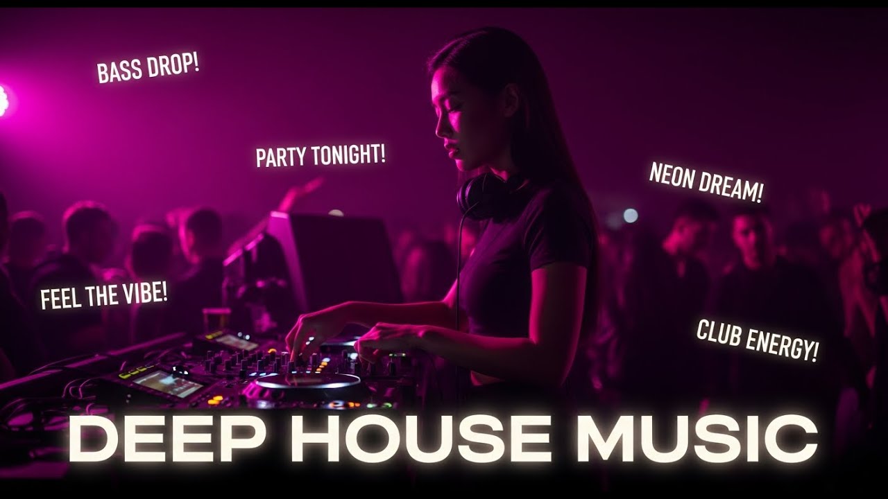 Deep House Sound That Feels Addictive 🎧 Groovy Rhythm and Night Energy ...