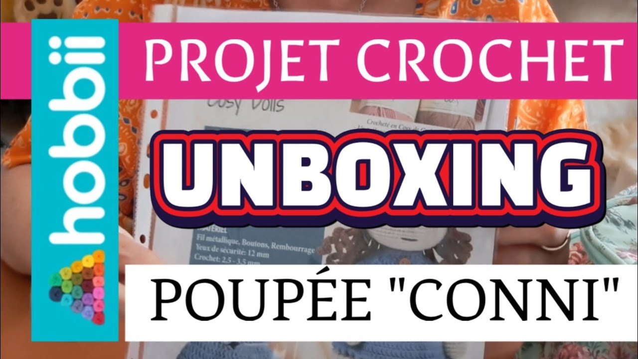 🥰UNBOXING HOBBII 🤗KIT POUPÉE "CONNI" 🥰 #diy #crochet #hobbii #amigurumi ...