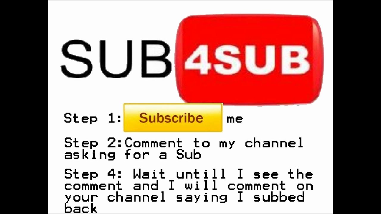 Sub4sub - YouTube