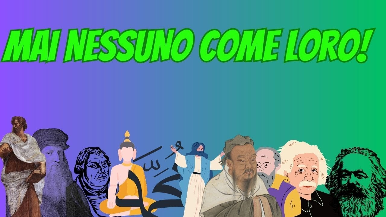 i 10 PERSONAGGI più INFLUENTI della STORIA dell'Umanità - YouTube