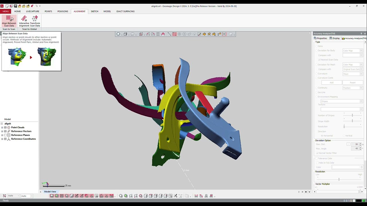 Basic Scan Tools | Geomagic Design X Tutorial - YouTube