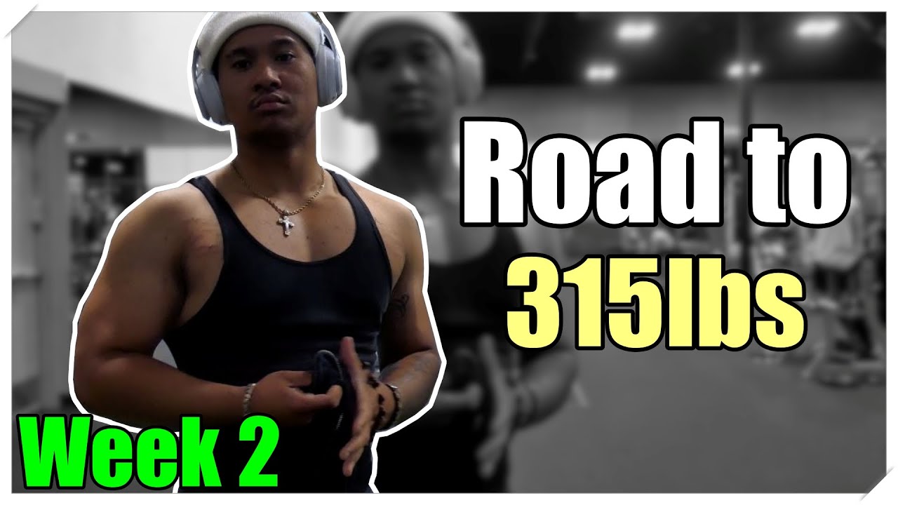 Natty Filipino Loads a Huge Bench! | Week 2 | Road to 315lbs - YouTube
