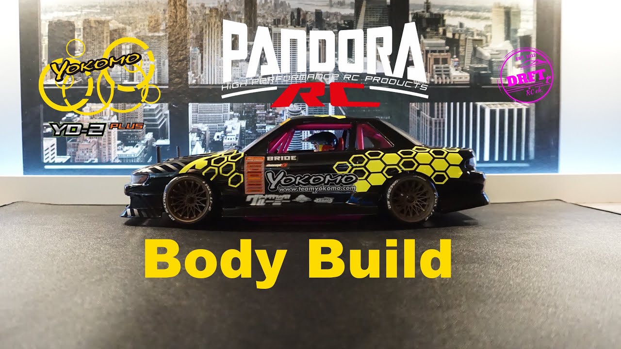 Pandora RC -- Nissan Silvia PS13 BN Sports - Body Build - YouTube