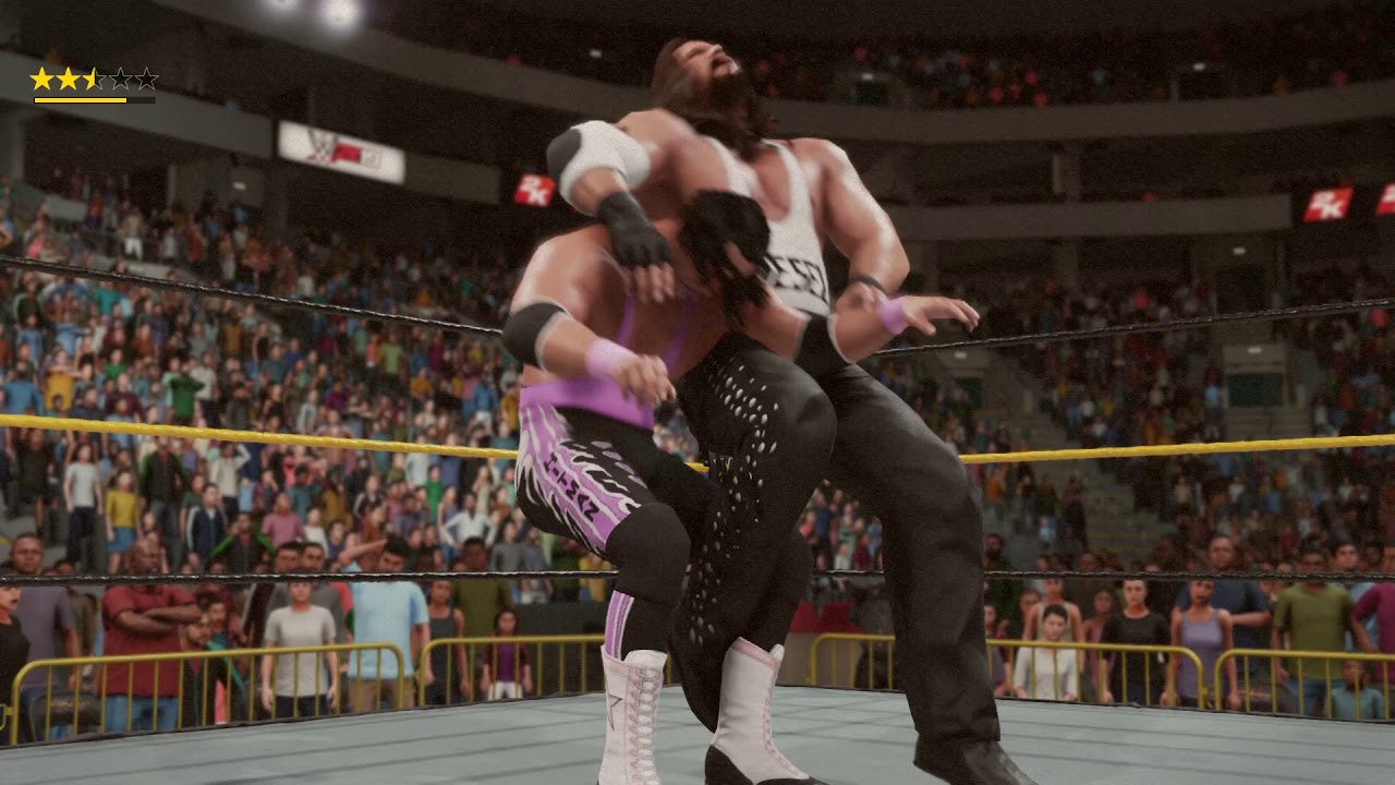 WWE 2k19 94-11-26 WWF World Heavyweight Championship DIESEL VS BRET ...