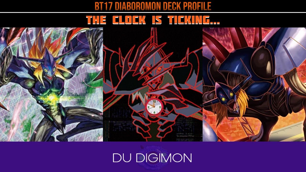 BT17 Diaboromon Deck Profile - YouTube