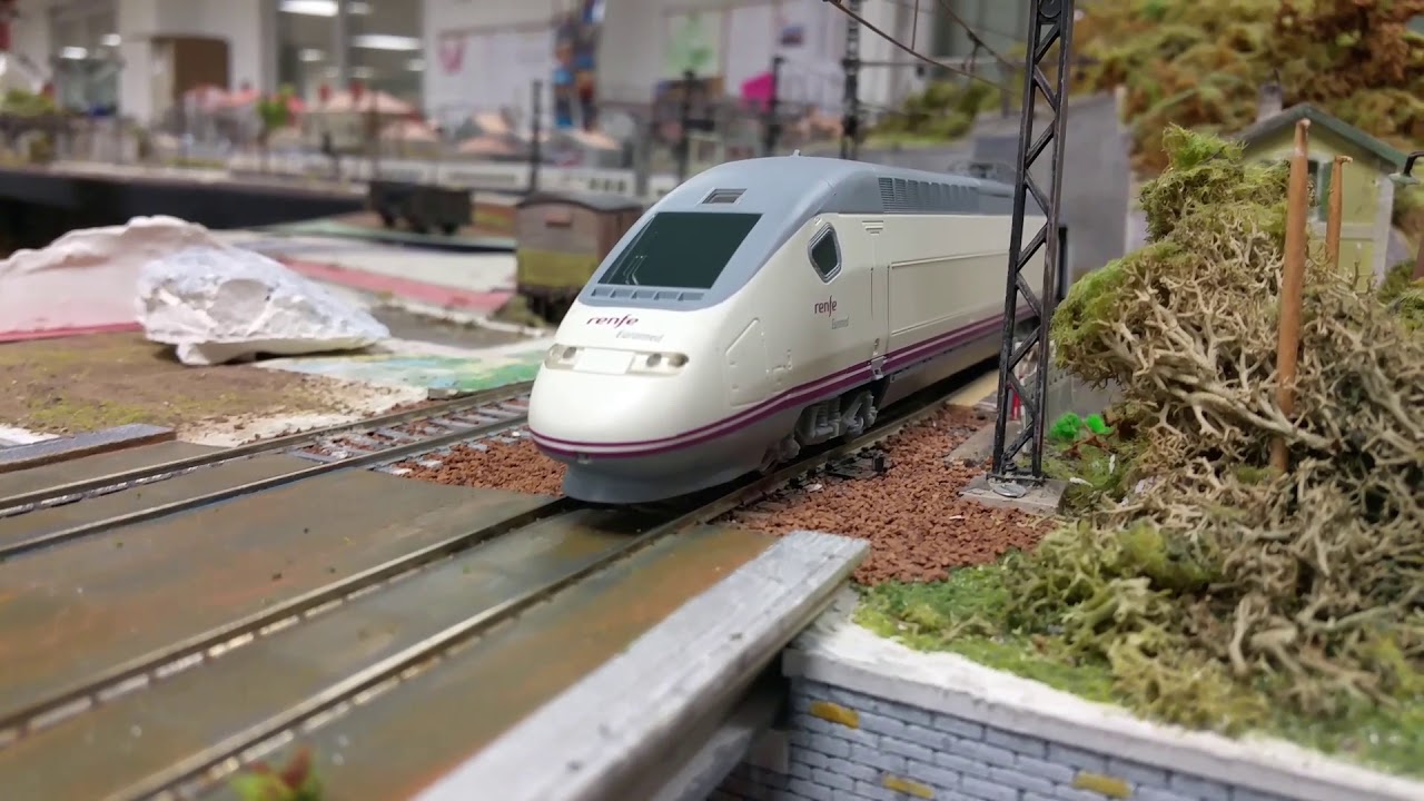 TGV Electrotren AVE euromed S101digit son - YouTube