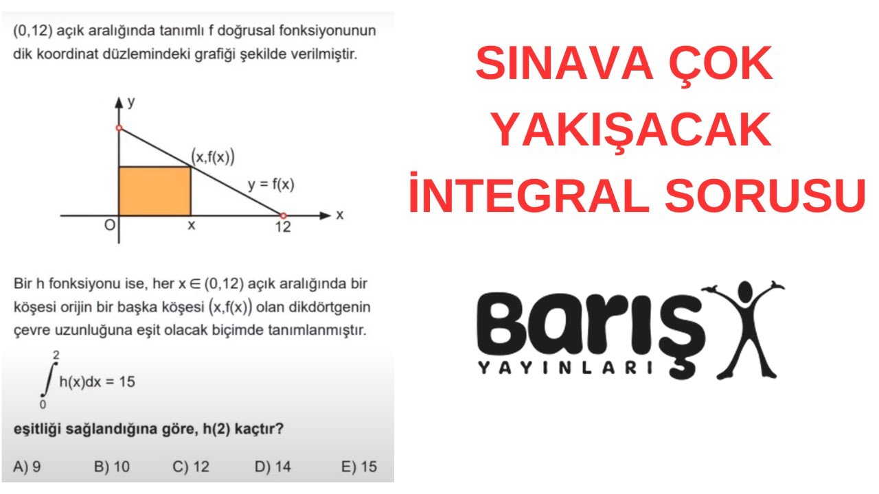 Keyifli Bir İntegral Sorusu - Barış Yayınları - YouTube