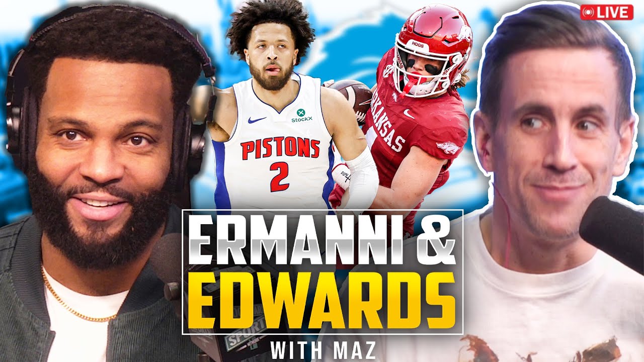 Pistons NBA Playoffs & Lions NFL Draft I Ermanni & Edwards with Maz I ...