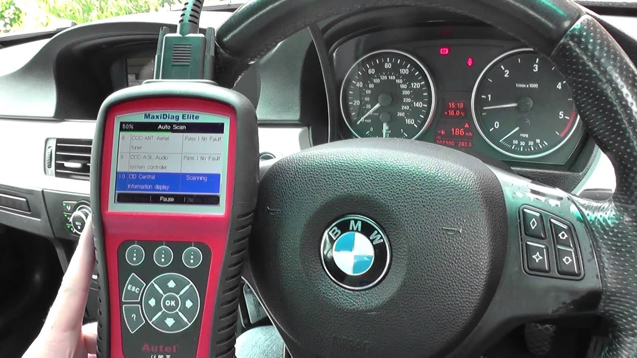 BMW Diagnostic Auto Scan Scan Entire Vehicle For Faults - YouTube
