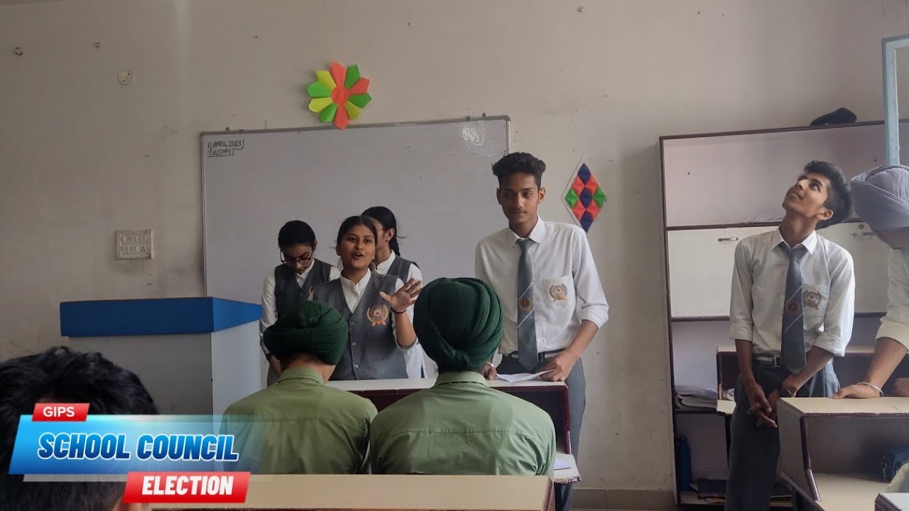 GIPS School Council Election 2023-24 - YouTube