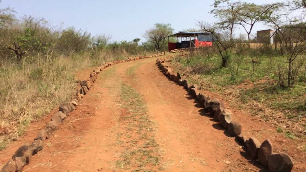 The new driveway to the Valdezia church - YouTube
