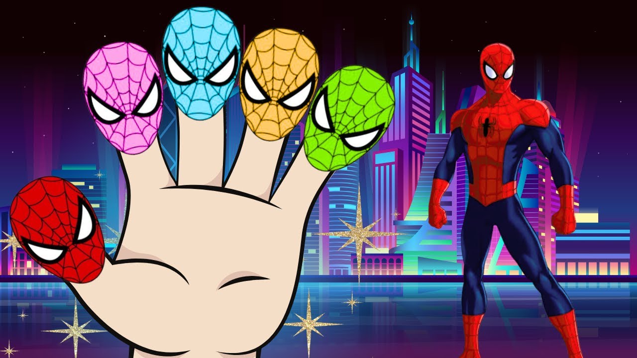 Spider-Man Finger Family: A Spidey Spin on Family Fun! - YouTube