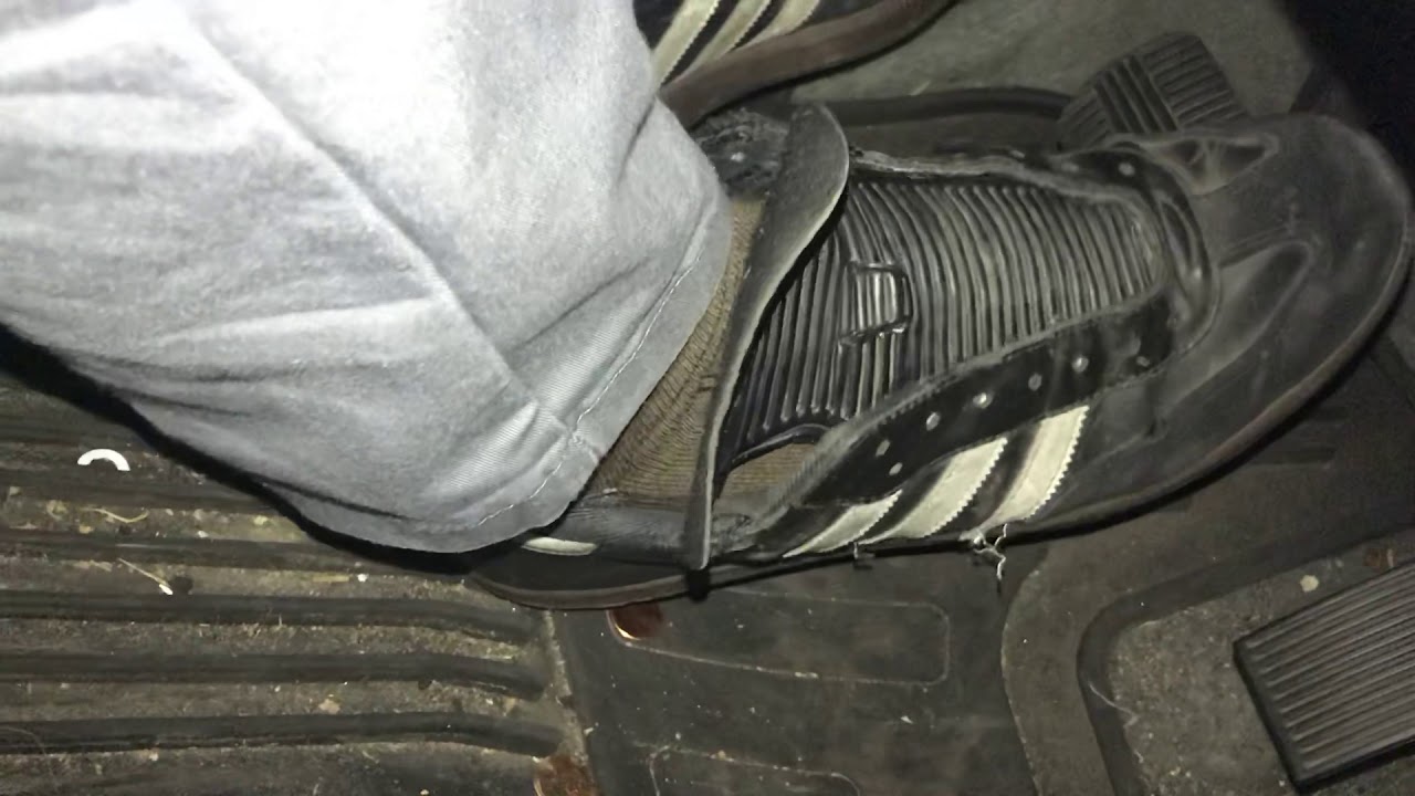 Pumping More Gas And The Gas Pedal-Trashed Adidas Samba Indoor Soccer ...