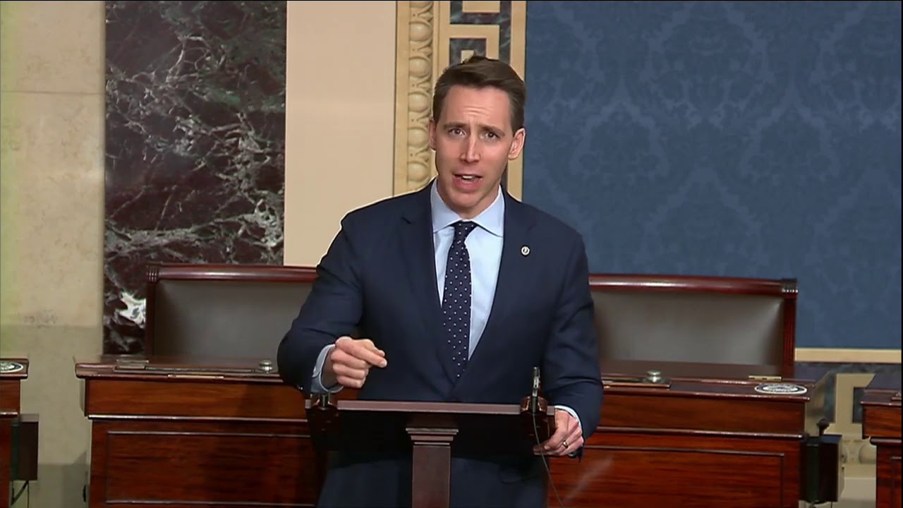 Senator Hawley Takes to the Senate Floor to Fight for Direct Assistance ...