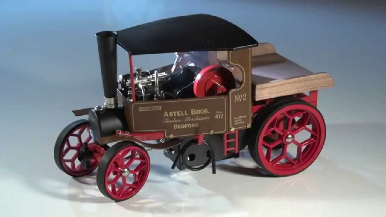 Wilesco D310 Camion Foden "Mighty Atom" - YouTube