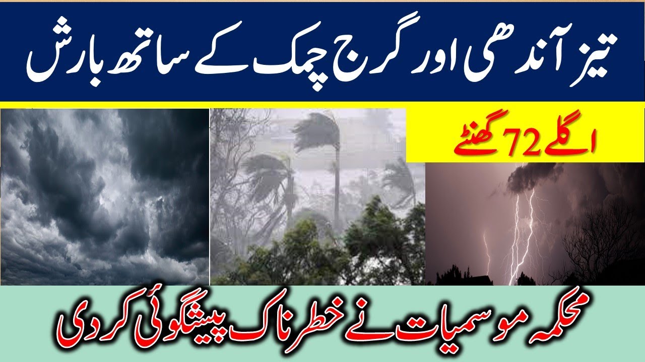 Rain In Panjab | Weather forecast Pakistan today | Pak Weather Live ...