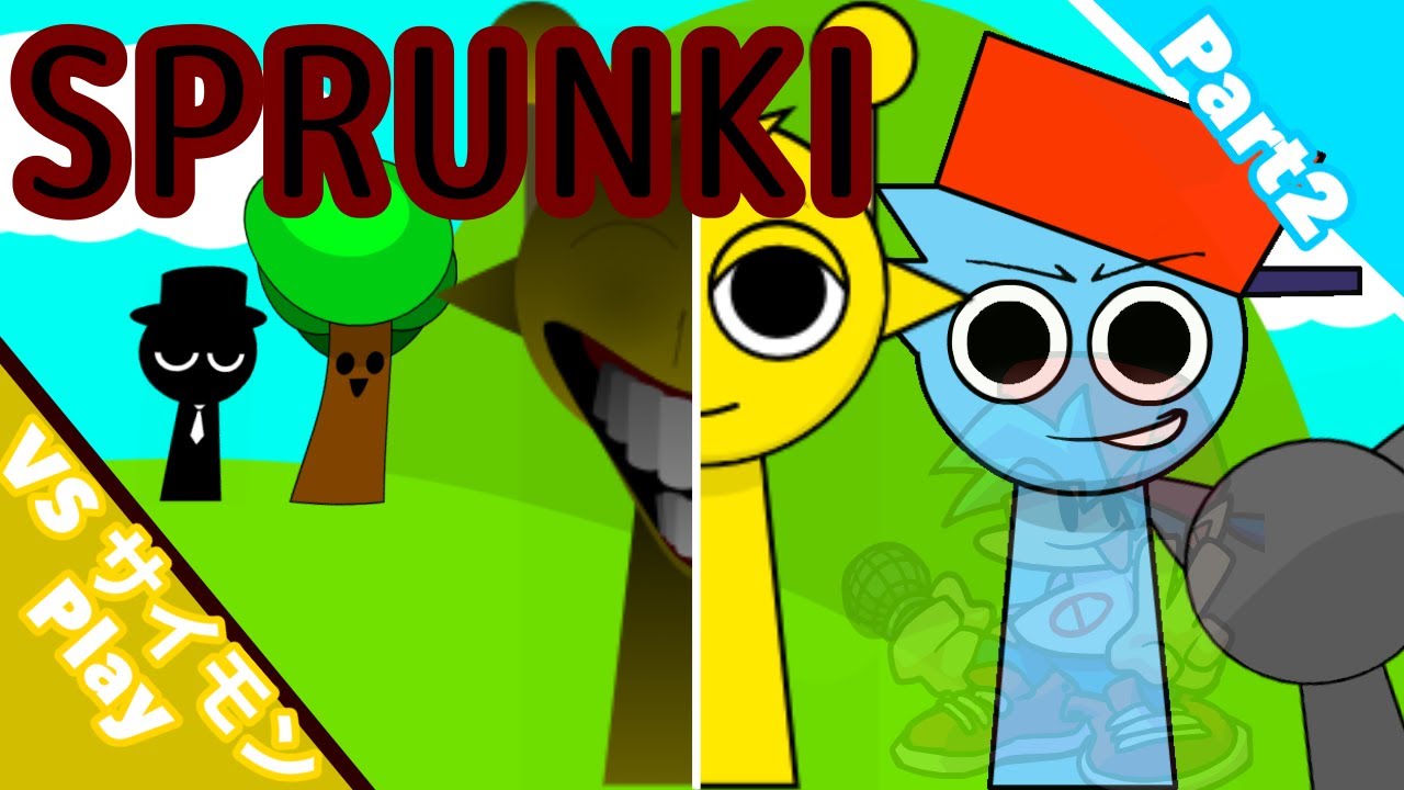 fnf SPRUNKI MOD play Part2 - YouTube