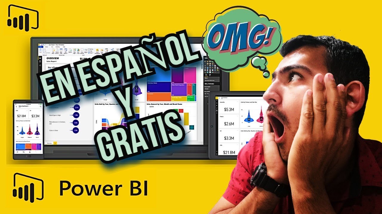 😱🛠Como DESCARGAR, INSTALAR y ACTUALIZAR POWER BI en español - 📊📈[POWER ...