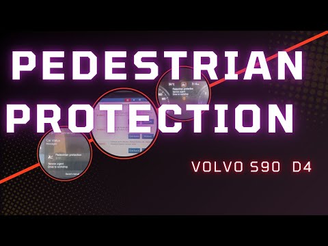 Volvo s90 D4 pedestrian protection service ( B1426 ) ( B1424 ) ( B1425 ...