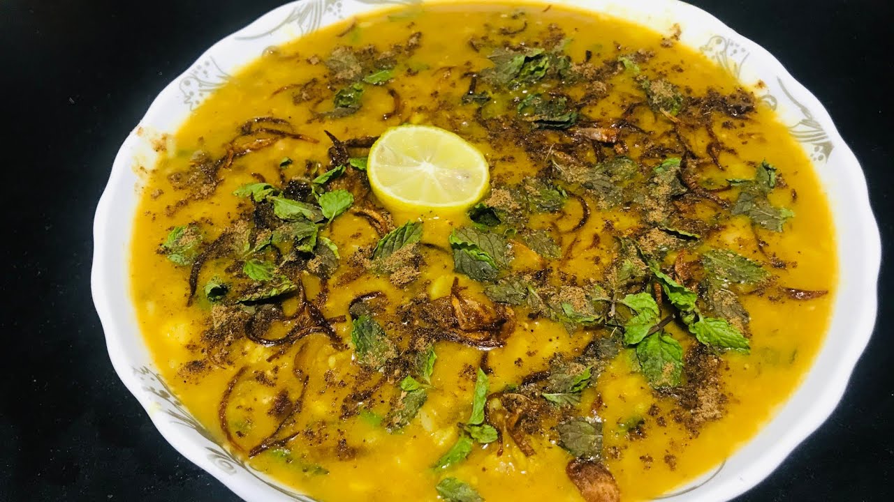 Mutton Khichda / Haleem Recipe | मटन खिचड़ा / हलीम रेसिपी - YouTube