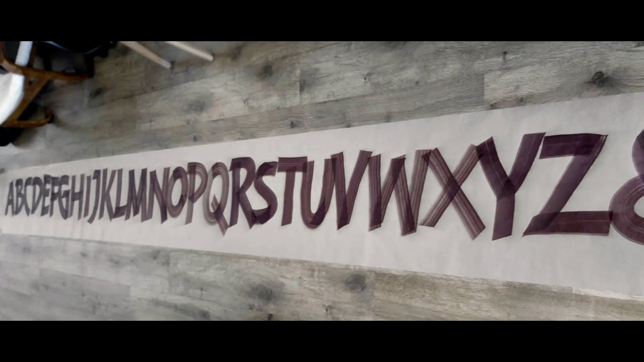 BOLD NEULAND (ISH) CAPITALS - YouTube