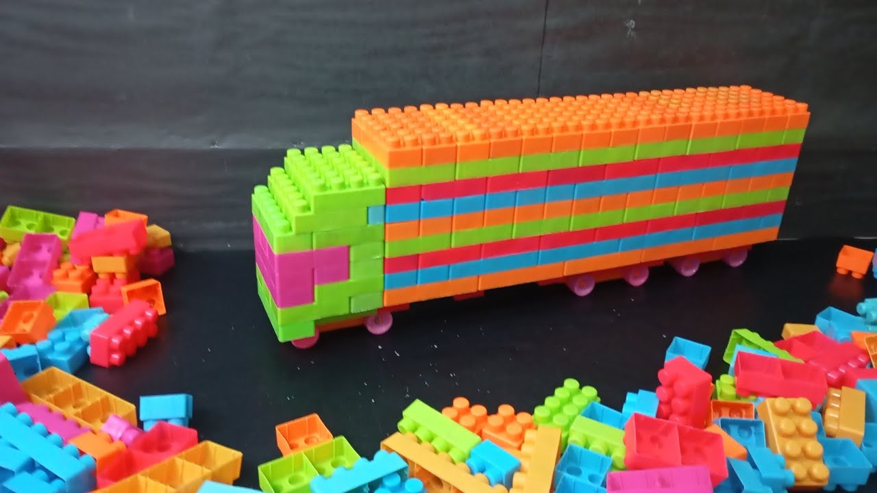 Satisfying DIY Big Car Build | Lego Building Blocks Videos # ...