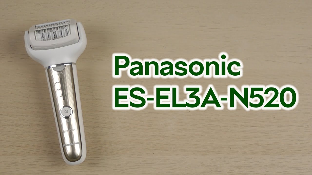 Розпаковка Panasonic ES-EL3A-N520 - YouTube