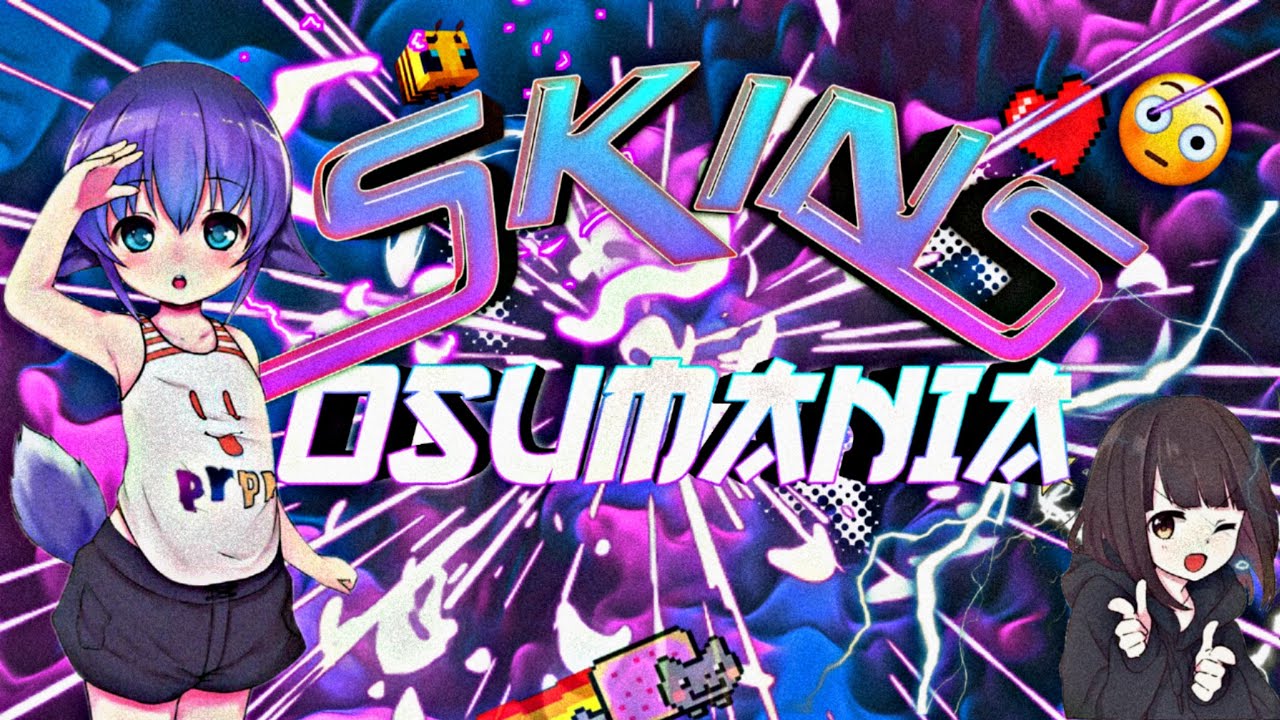 3 osu!mania skins PARA AUNMENTAR TU ACCURACY - YouTube