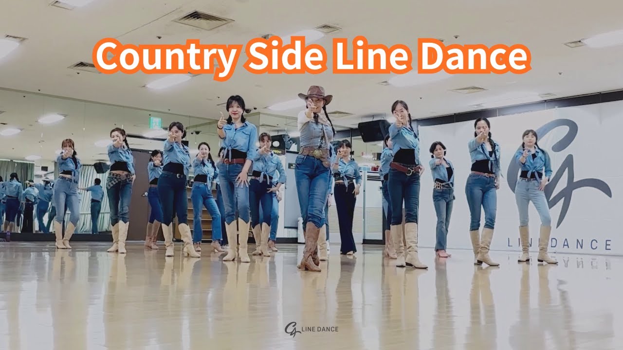Country Side Line Dance l Phrased Improver l 컨트리 사이드 라인댄스 | C4라인댄스 | 일산 ...