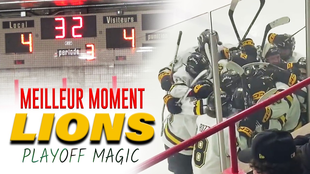 The Greatest Comeback in Lac St. Louis Lions Playoff History - YouTube