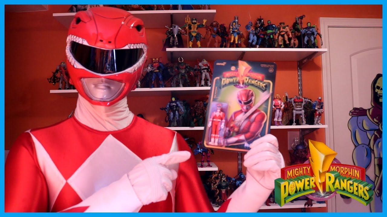 Super7 MIGHTY MORPHIN' POWER RANGERS REACTION Wave 1 (PUDGY PIG RITA ...