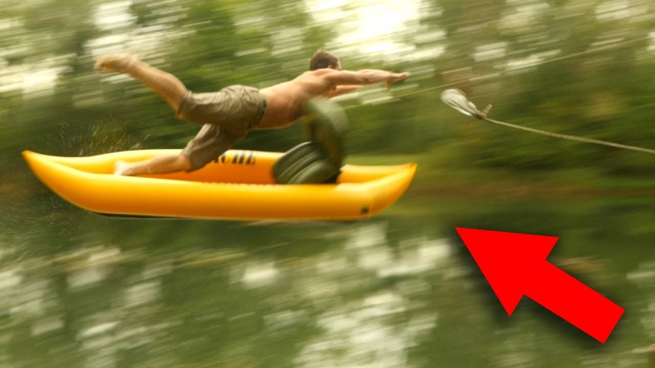 LE PREMIER HOMME VOLANT ! - YouTube