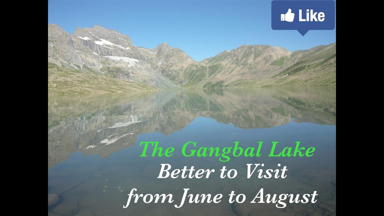 BEST TREKKING PLACE IN KASHMIR II GANGBAL LAKE II - YouTube