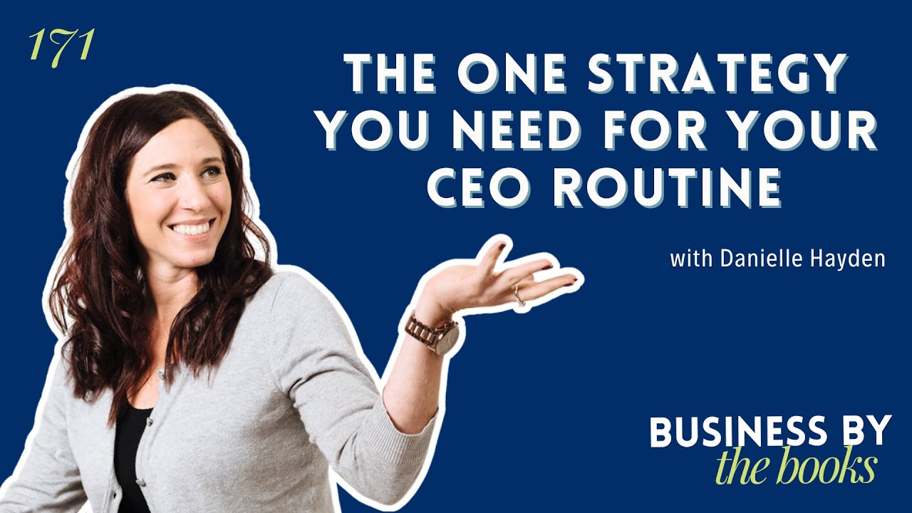 The One Strategy You Need For Your CEO Routine - YouTube