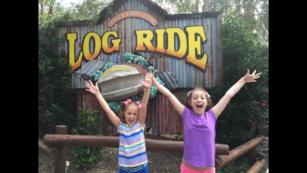 Take a ride with us on the Log Ride at Dreamworld! - YouTube
