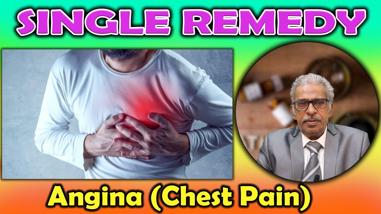 Single Remedy - Angina (chest pain) - Dr P.S. Tiwari - YouTube
