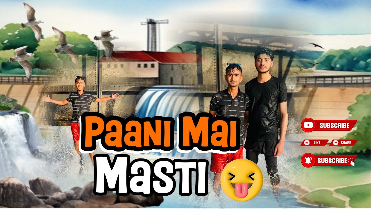 New Vlog |Going To Jugu Head|pani mai Masti|New Vlog with friends Funny ...