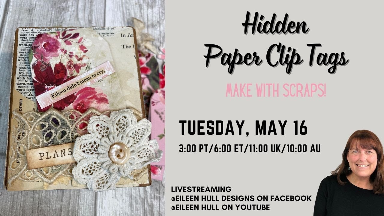 Hidden Paper Clip Tags - YouTube