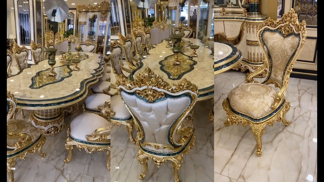 Luxury Dining Room for 12 people - YouTube