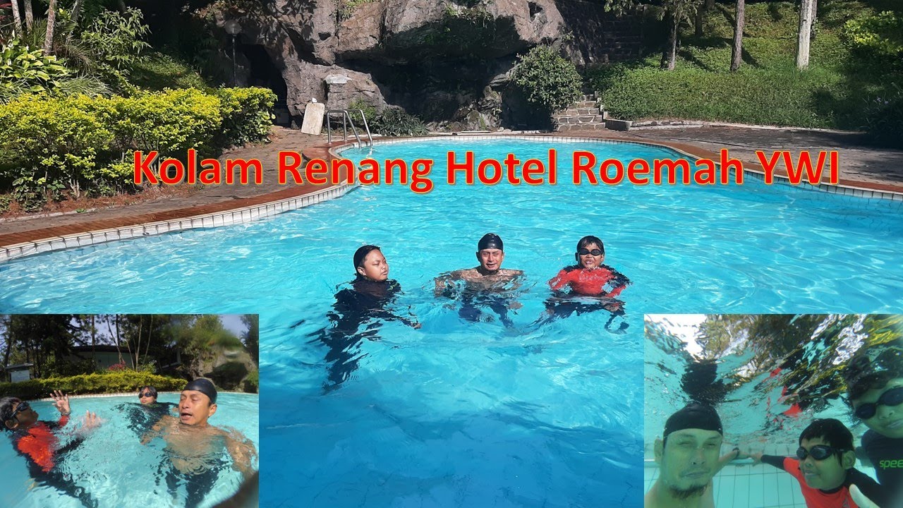 Kolam Renang Hotel Roemah YWI Batu Malang - YouTube