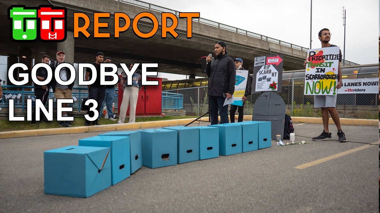 TT Report - A Funeral for the SRT (TTC Riders Action), August 23, 2023 ...