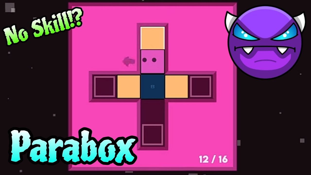 EASIEST DEMON in Geometry Dash - Parabox by Matty2003 [No skill Required] - YouTube
