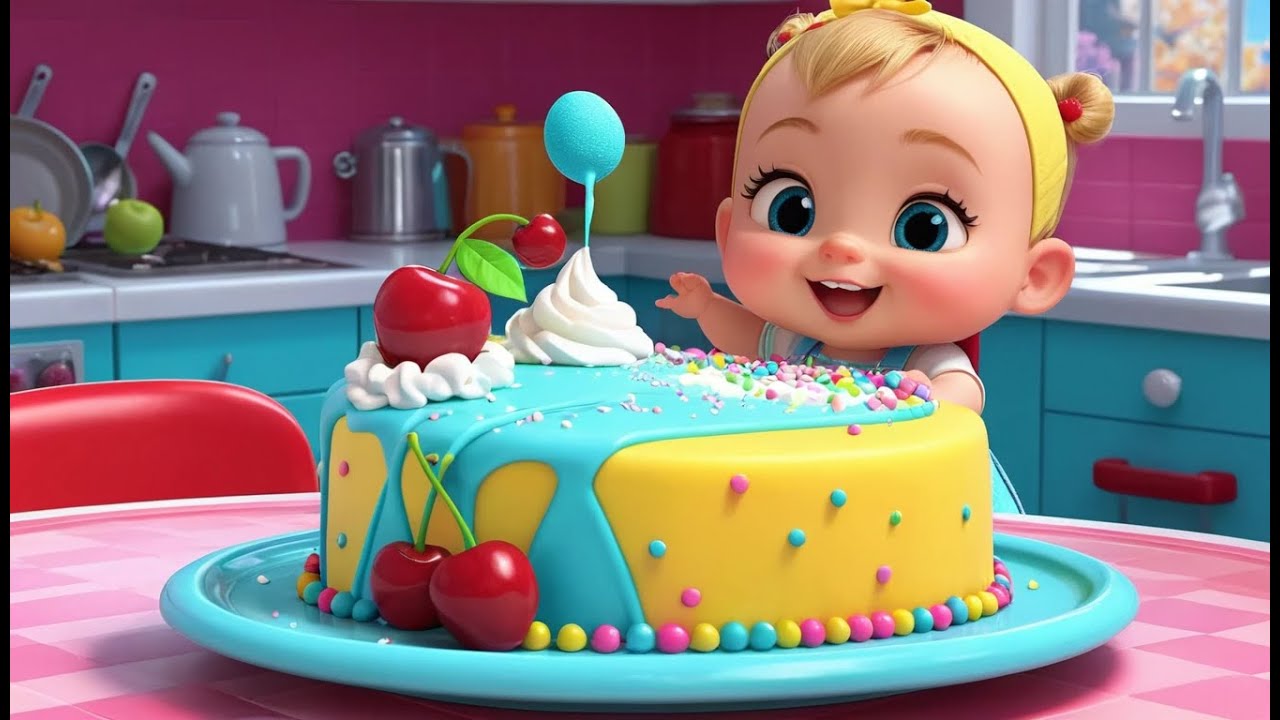 Pat-a-Cake, Pat-a-Cake | Classic Nursery Rhyme for Kids | Sing-Along ...