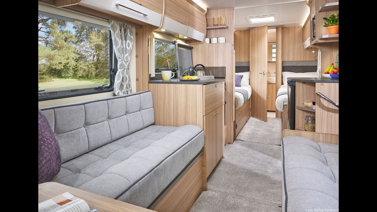 2023 Bailey Phoenix 642 with twin single beds - YouTube