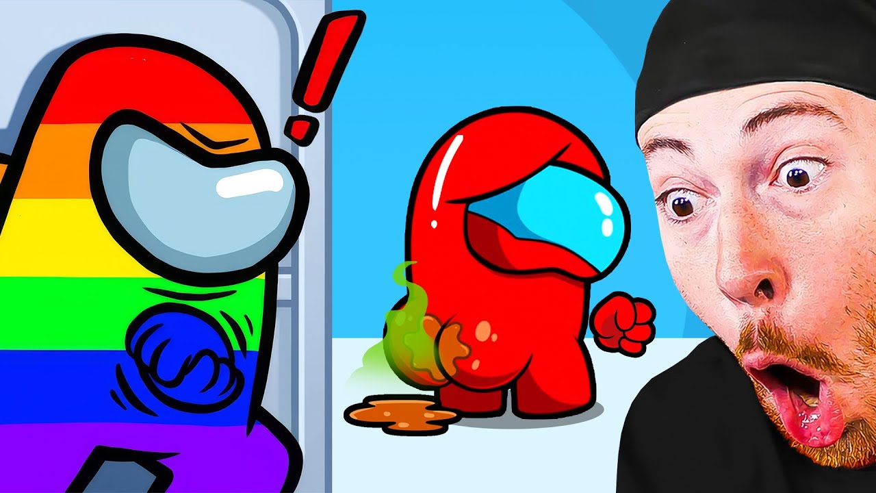 FUNNY Among Us Animations! But THE IMPOSTER CAN CHANGE COLOR! - YouTube