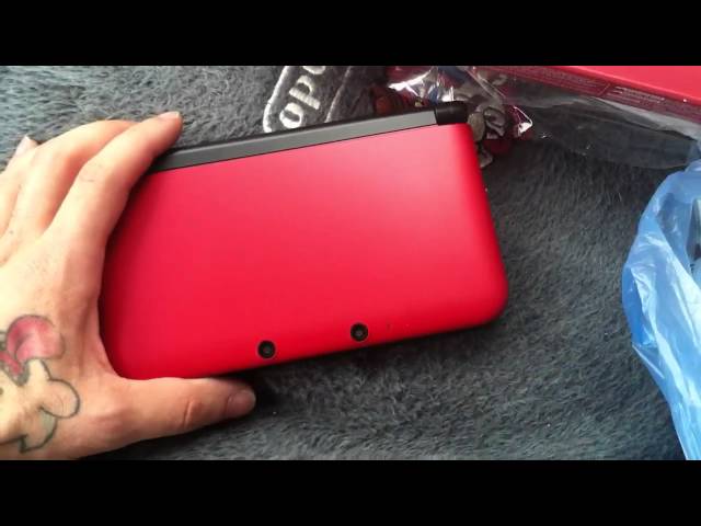Nintendo 3ds Xl Red