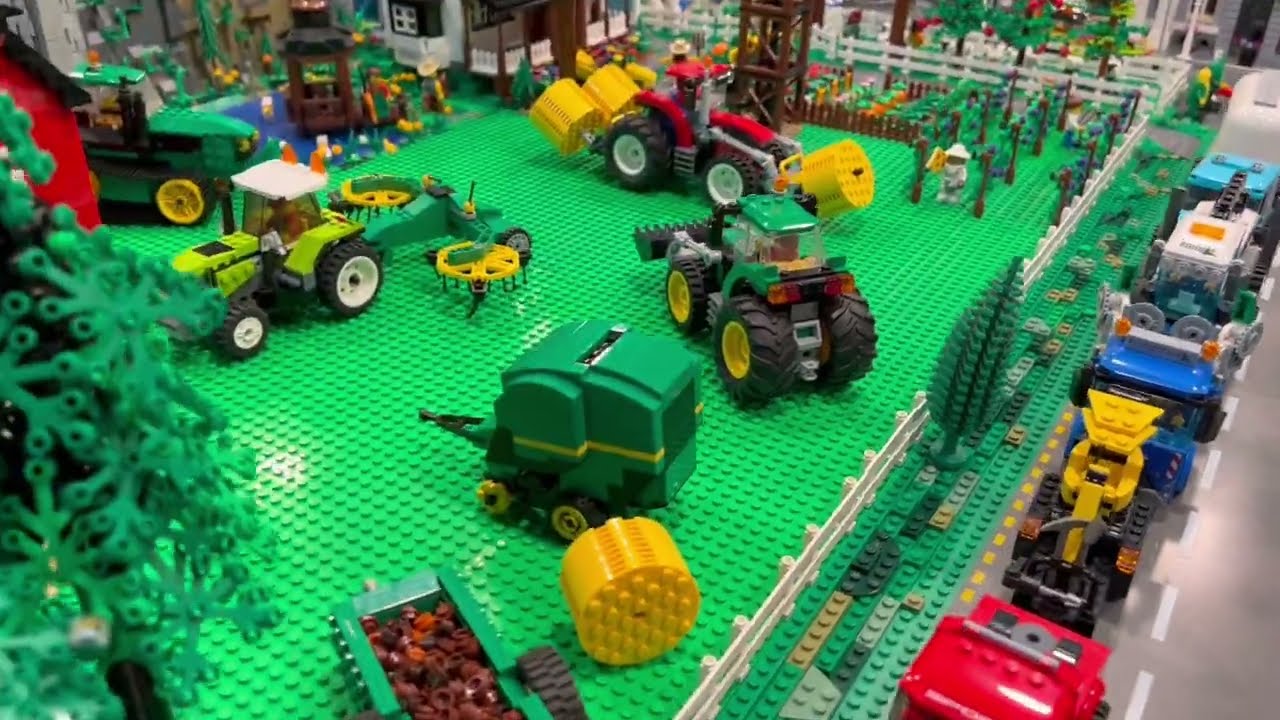 Lego farm update, changing to corn fields and planned farm expansion ...