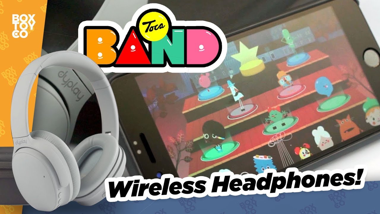 Make Fun Music with Toca Band + Dyplay Wireless ANC Headphones! - YouTube
