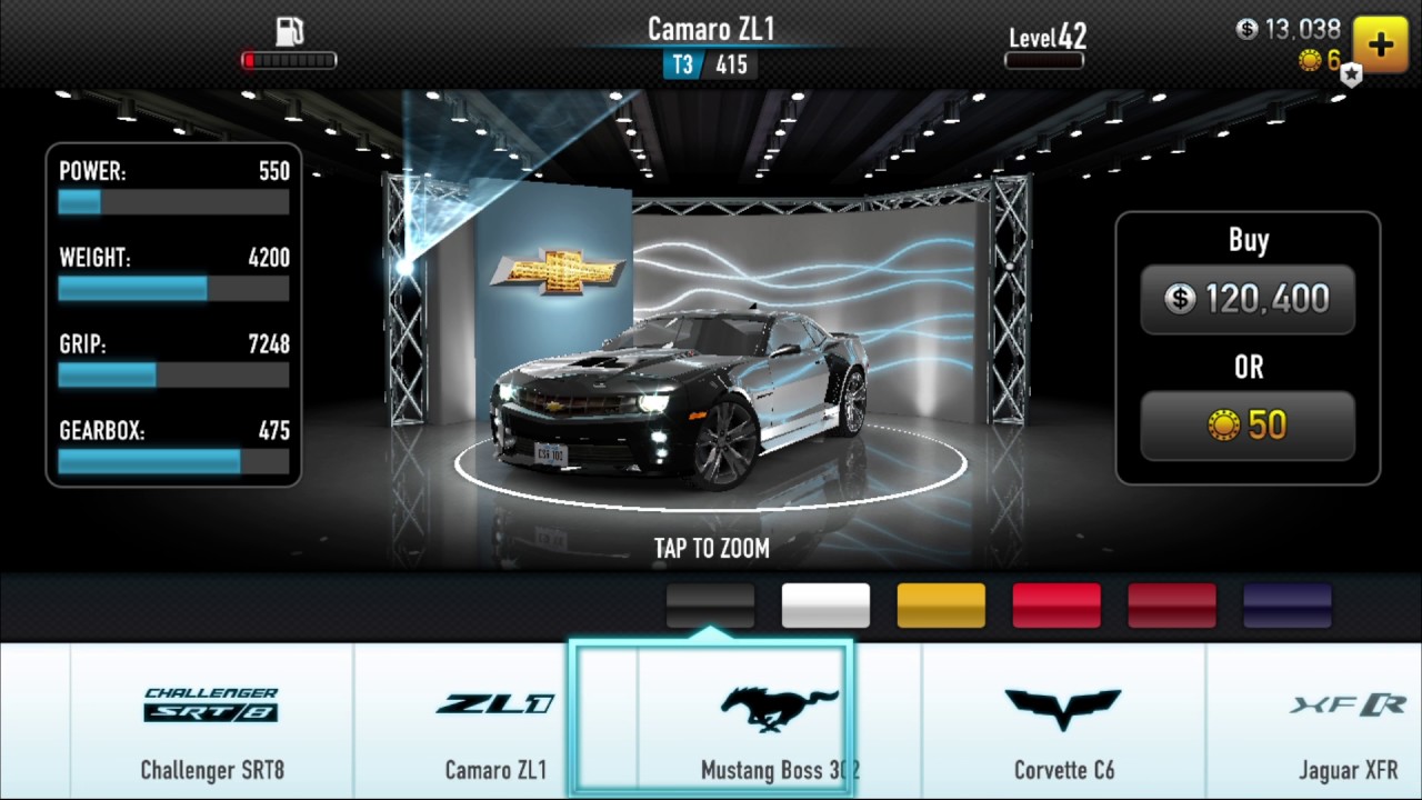 CSR Racing Tier 3 All Cars - YouTube