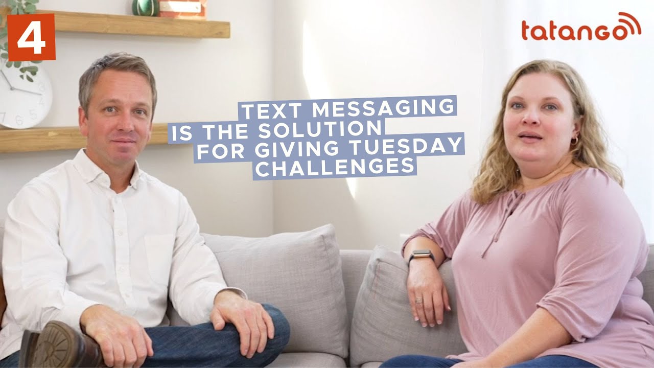 Text Messaging Is the Solution for Giving Tuesday Challenges - YouTube